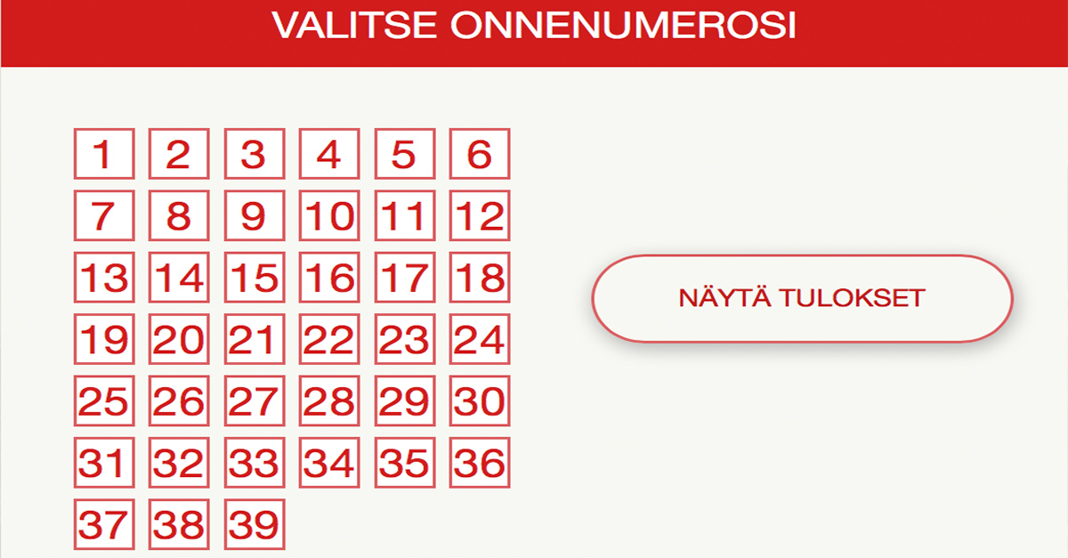 Lotonumbrite loosimiste tulemused > Vikinglotto ja Eurojackpot